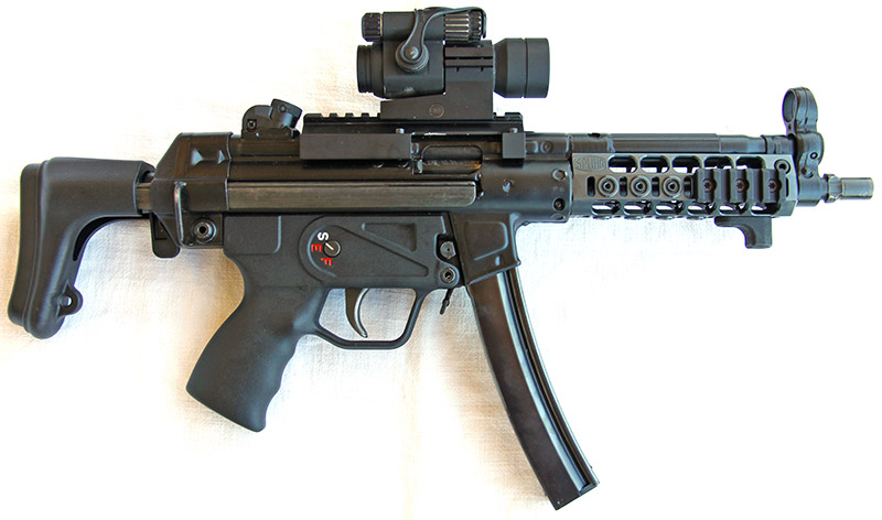 New lightweight MP5 handguard